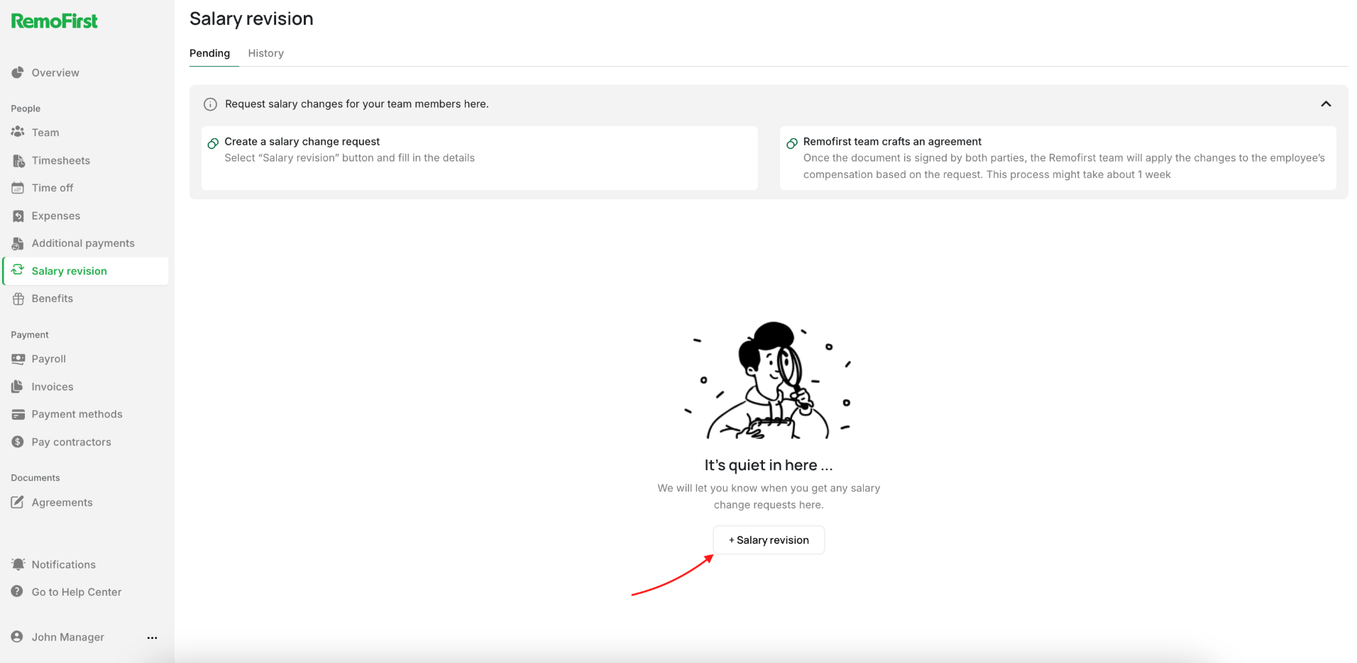 Implement a salary adjustment for your employees – Remofirst