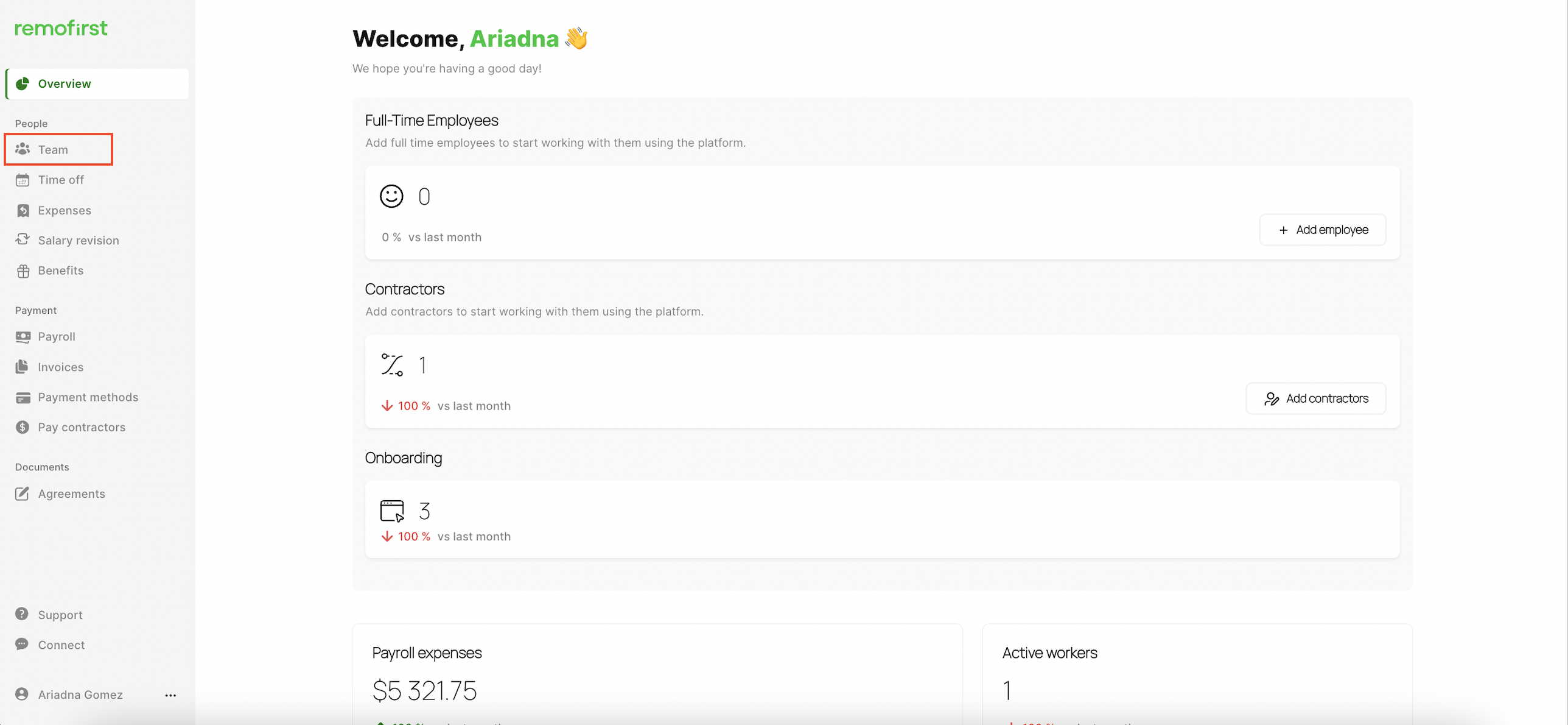How to add employees to your team on the Remofirst platform – Remofirst